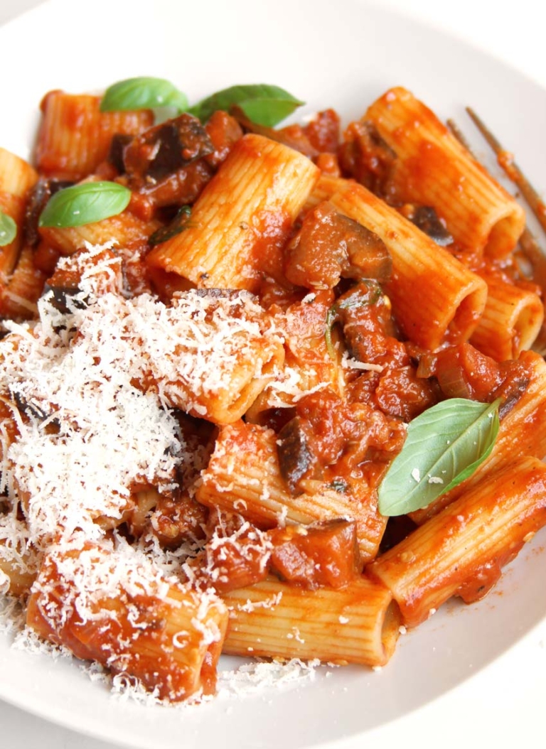 Easy Pasta alla Norma (no frying eggplant) » Little Vienna