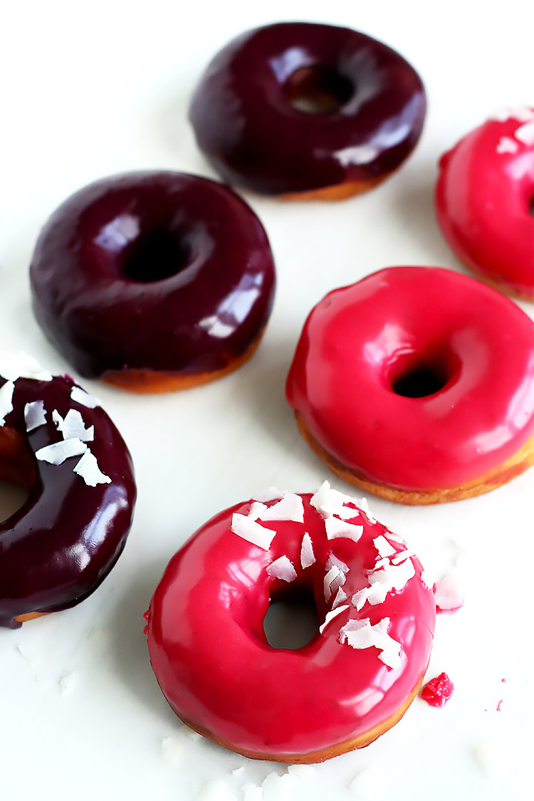 Pink Donuts (no food coloring) » Little Vienna