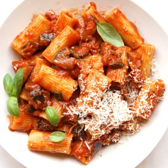 Easy Pasta alla Norma (no frying eggplant) » Little Vienna