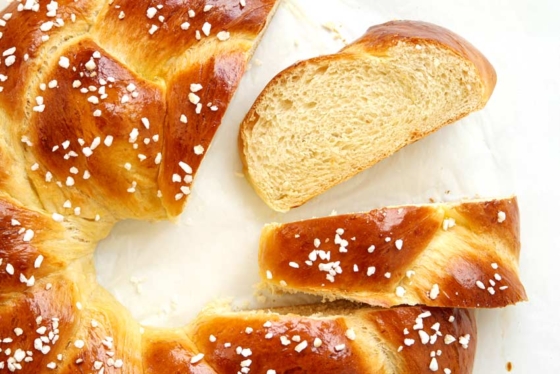Austrian Sweet Easter Bread (Brioche Wreath) » Little Vienna
