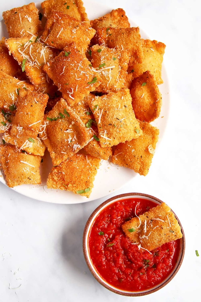 Toasted Ravioli from Scratch - Baked or Fried » Little Vienna