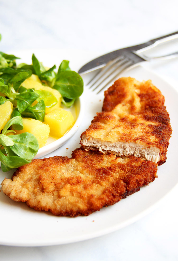 Authentic Viennese Pork Schnitzel - with Video » Little Vienna