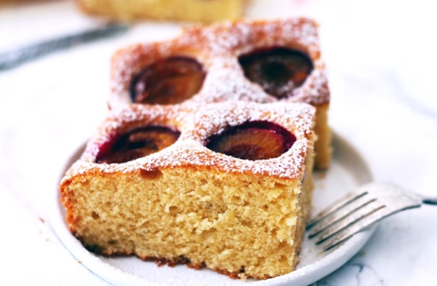 Easy Plum Cake - Soft, Moist, and Fluffy » Little Vienna